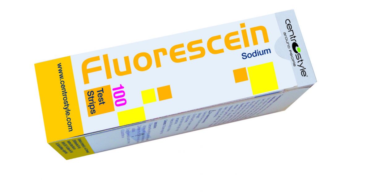 Kontaktlinseetuier og flourescin - Lindcon ApS